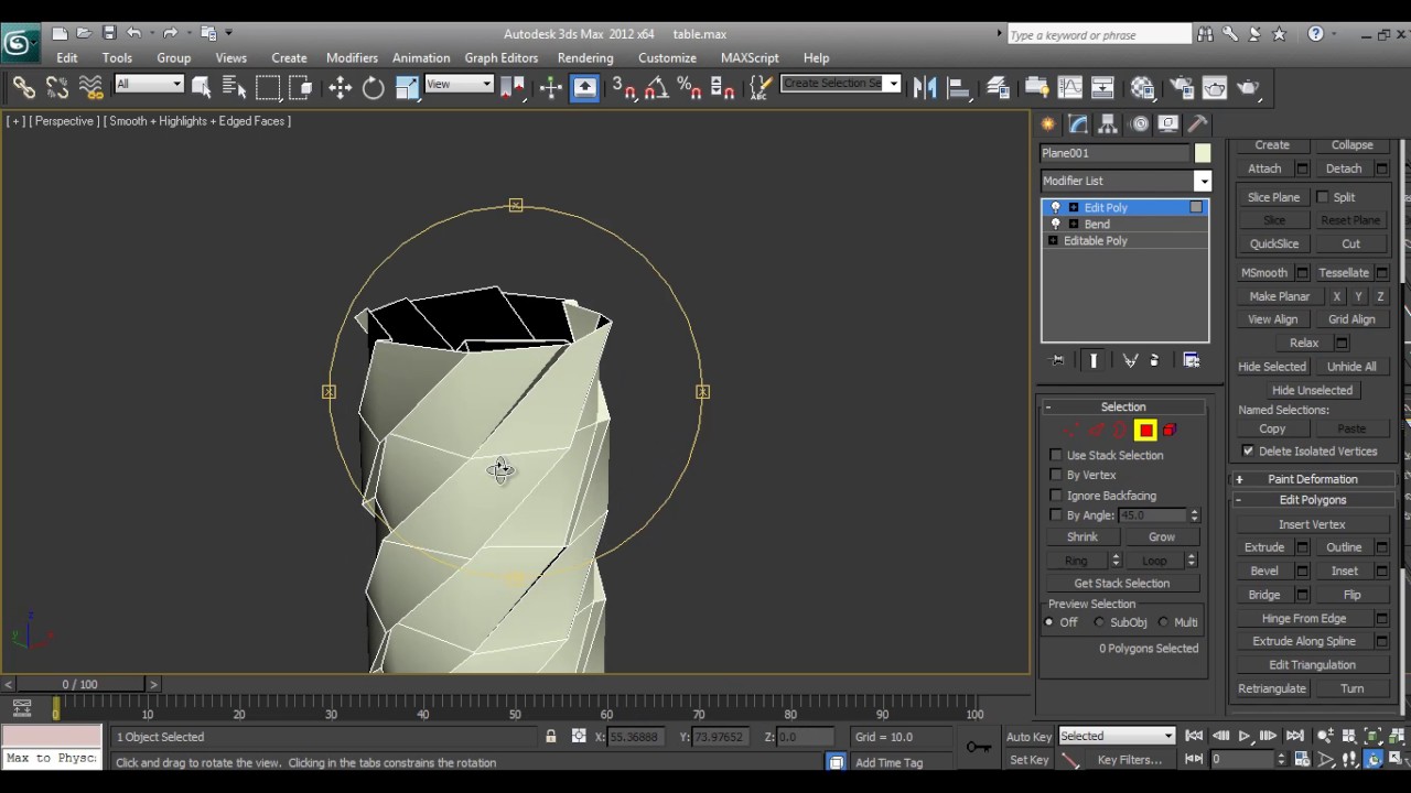 Modeling a Classic Wooden Table in 3dsmax (Part 3/6) - 3DM3.com