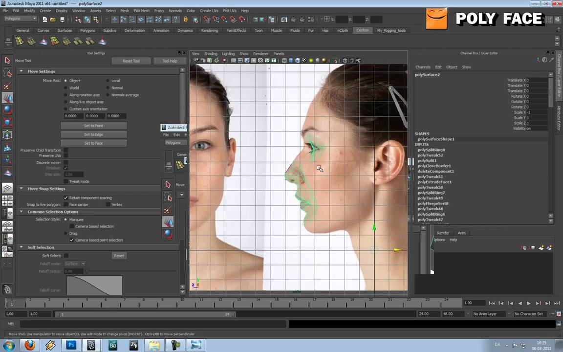 Head Modelling (Part 4: Nose) - 3DM3.com